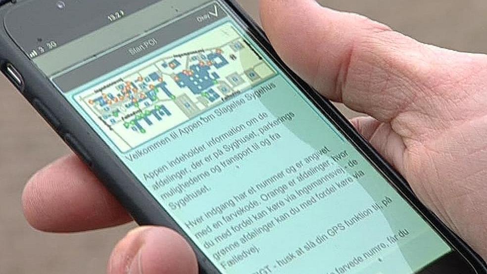 Slut med papir-kort: App skal vise patienter rundt på Slagelse Sygehus ... Slut med papir-kort: App skal vise patienter rundt på Slagelse Sygehus ...